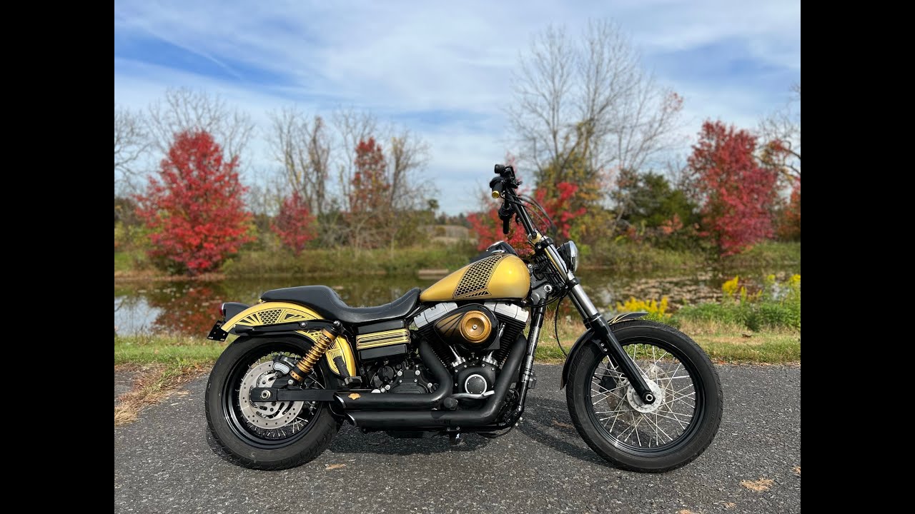 2012 Harley-Davidson Dyna Street Bob FXDB 96" 6-Speed W/ Custom Paint ...