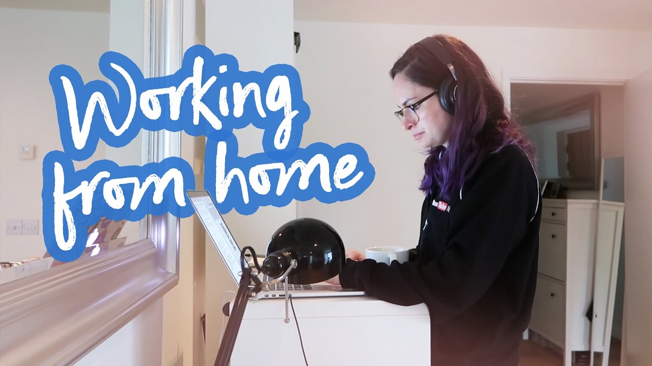 My first week working from home - Weekly vlog - YouTube