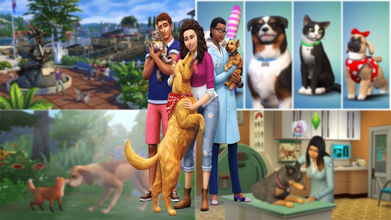 NUEVO MUNDO + VETERINARIA + ZORROS y MAPACHES | Info sobre Los Sims 4 ...