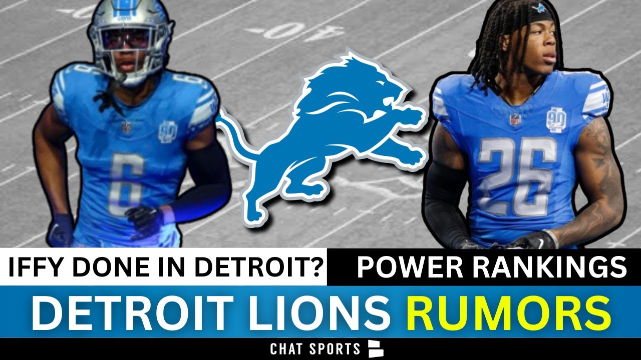 Detroit Lions Rumors: Lions BEST In Football, Ifeatu Melifonwu Done In ...