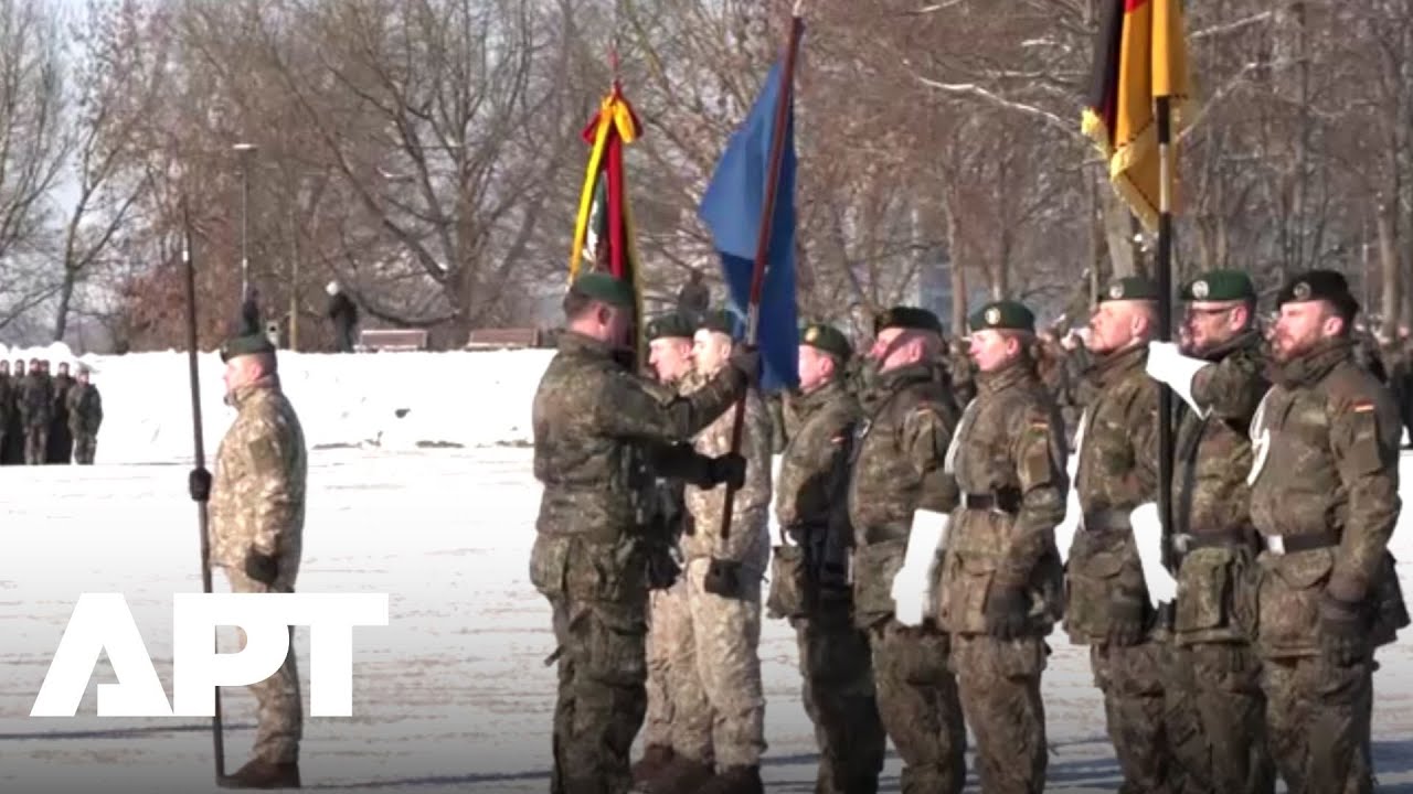 German Troops Take Command of NATO Forces in Lithuania Amid Russia ...