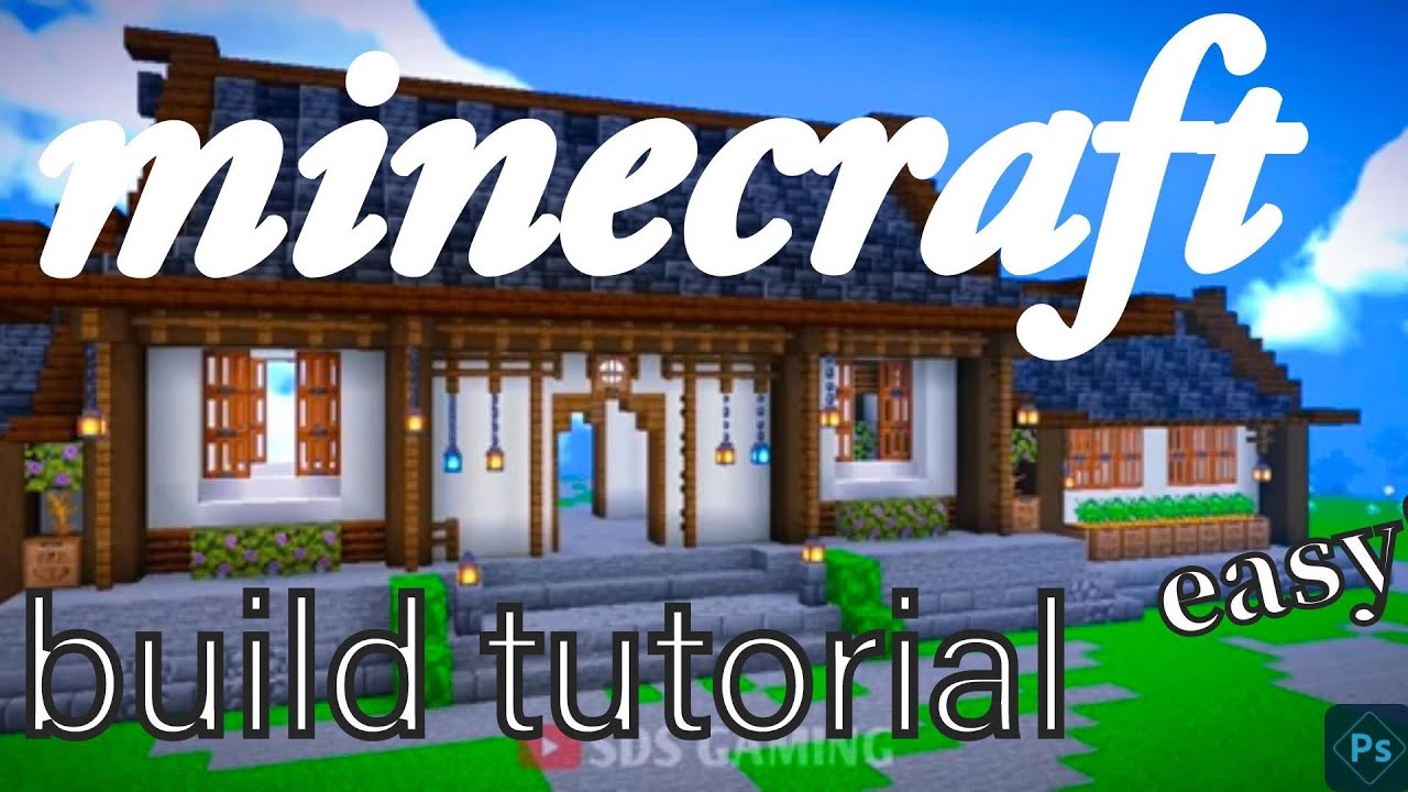 (part-1) minecraft easy build tutorial ♥️ 👌 video 📹 ♥️ ️ 👌 😄 💖 📹 ♥️ ...