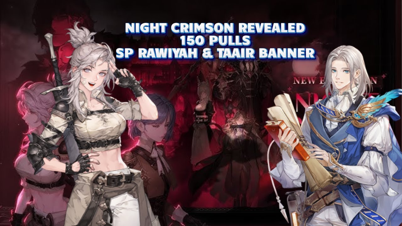 ALMOST 150 PULLS IN A MONTH - SP RAWIYAH/TAAIR BANNER - NIGHT CRIMSON ...