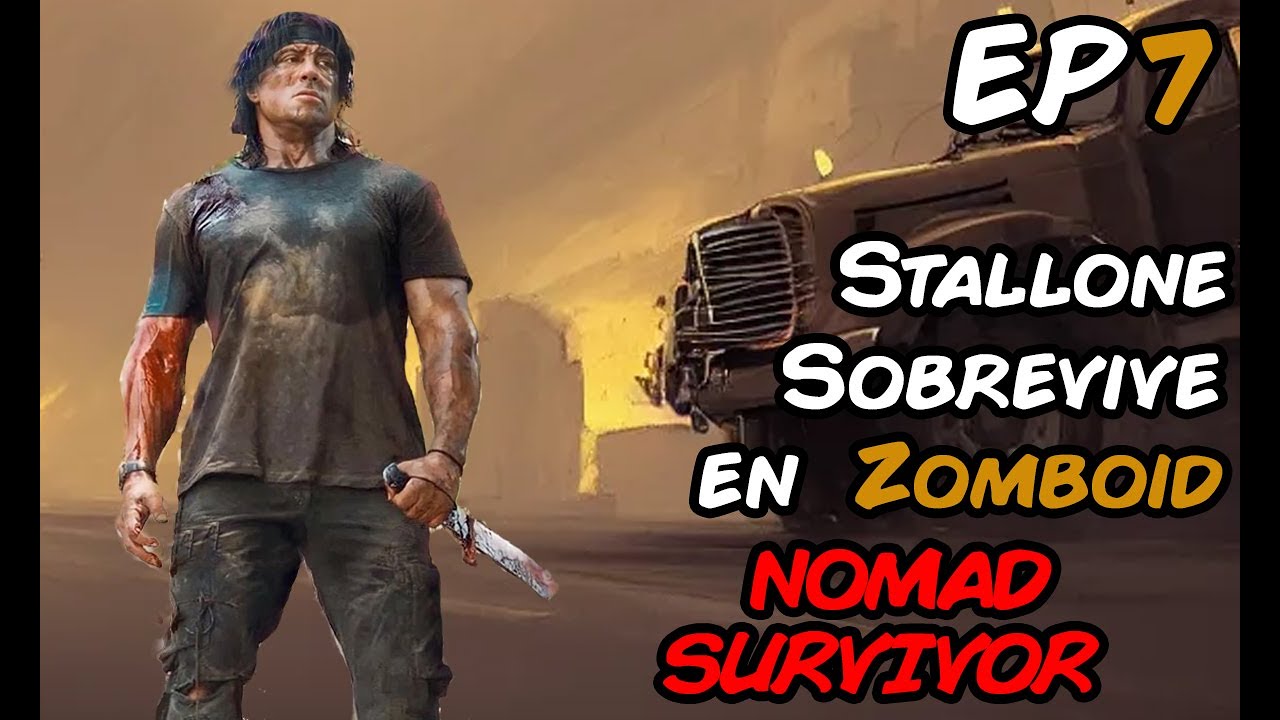 S04E07 // Zomboid Survival con Sylvester Stallone!! 🧟 - Mods / Hardcore ...
