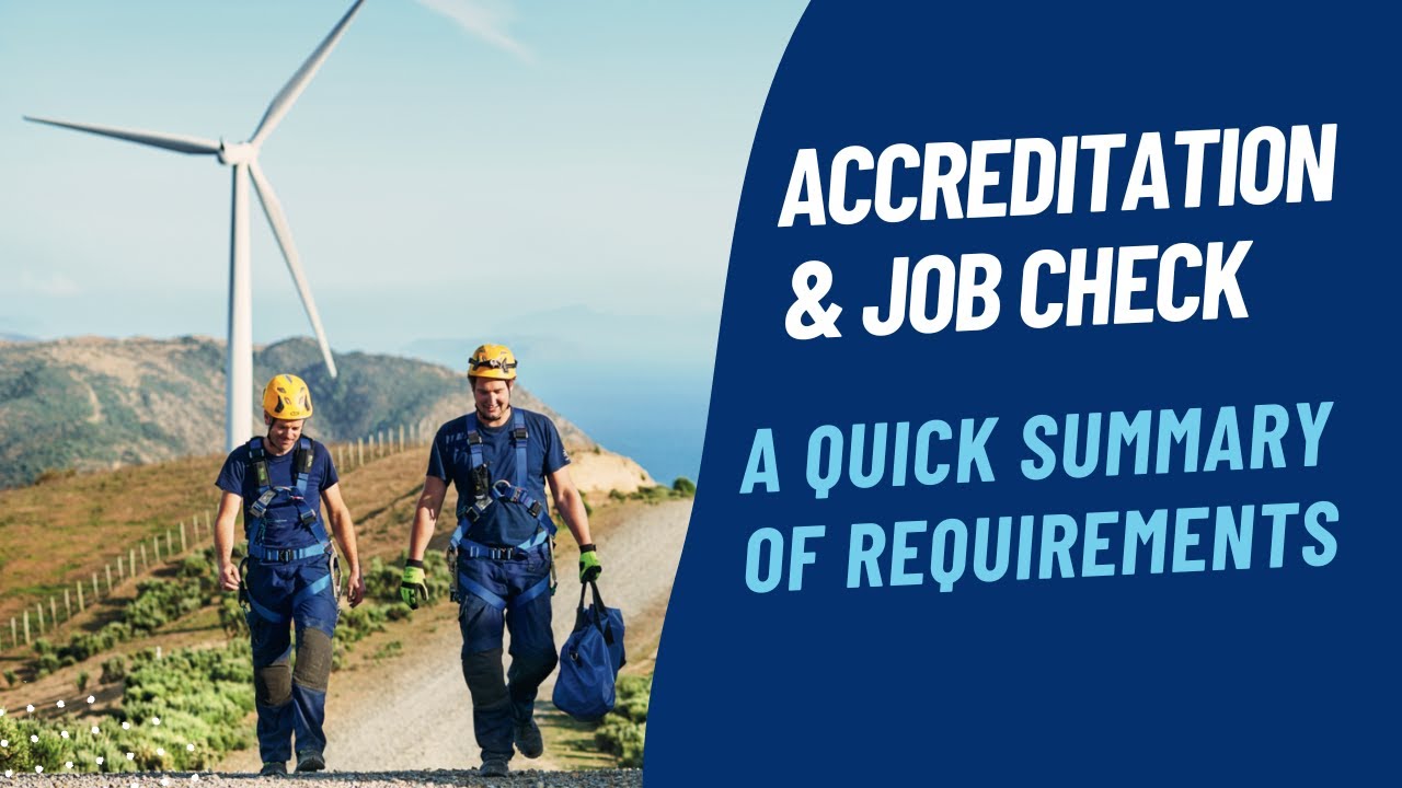 Accreditation and job check - What the process means for employers and ...