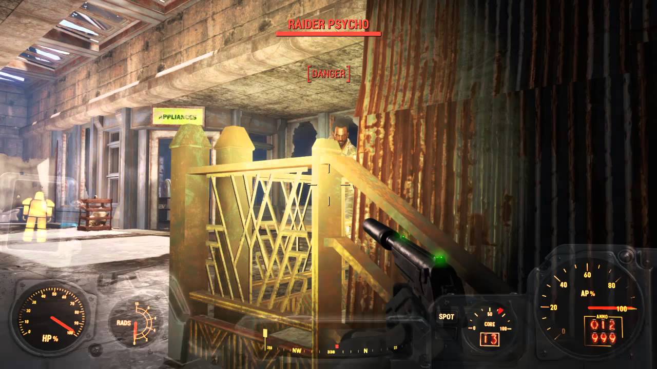 Face explosion Fallout 4 - YouTube
