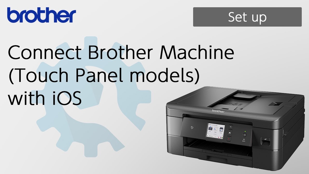 Connect Brother Machine (Touch Panel models) with iOS [Brother Global ...