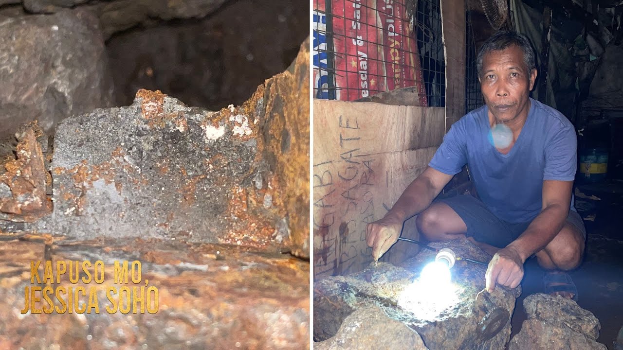 Dating construction worker, may napulot na higanteng bato na may ...