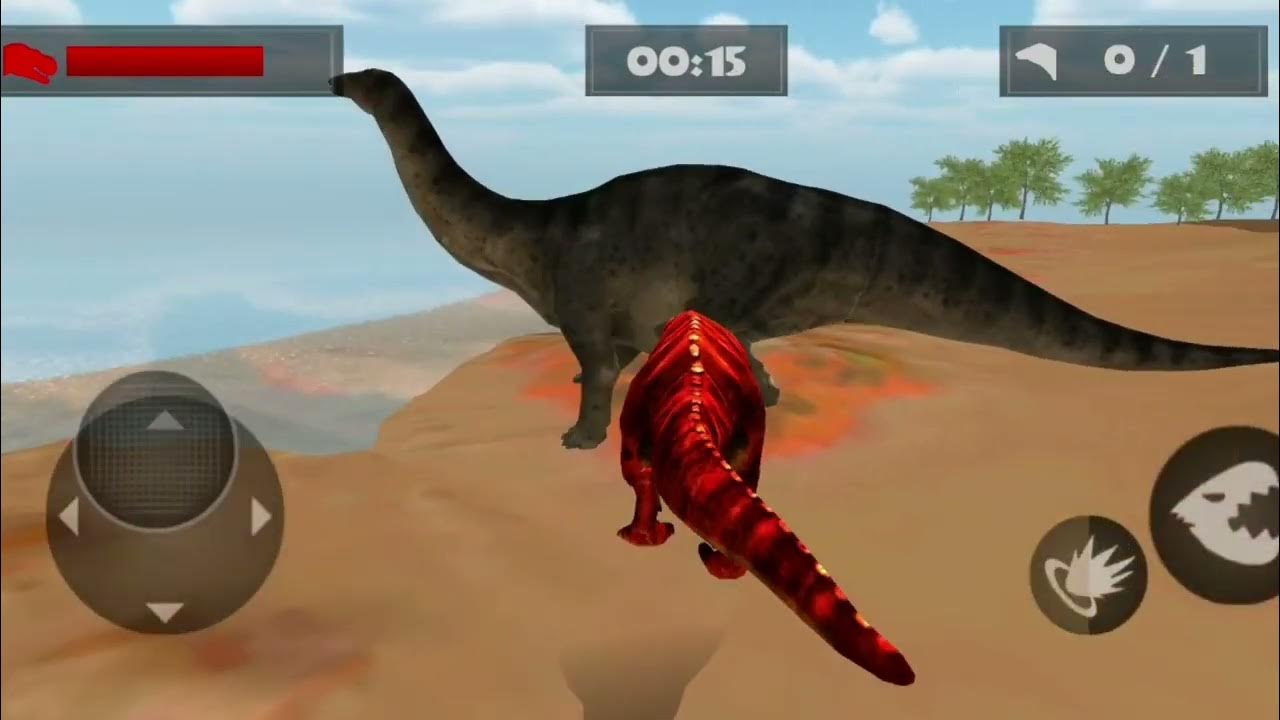Best Dino Games Hungry T Rex Island Dinosaur Hunt Android Gameplay Tyrannosaurus Rex Simulator ...