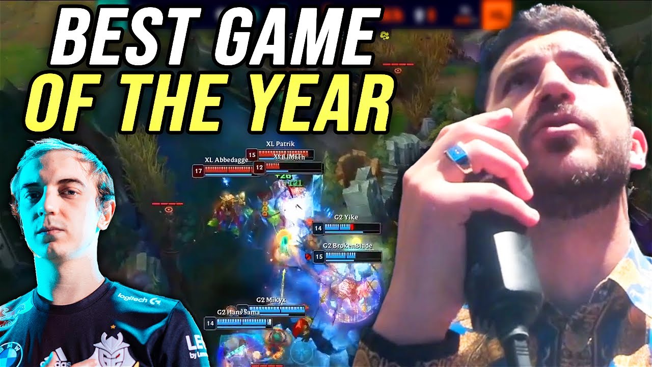 THE BEST LEC MATCH OF THE YEAR? - G2 vs XL | LEC Summer 2023 - YouTube