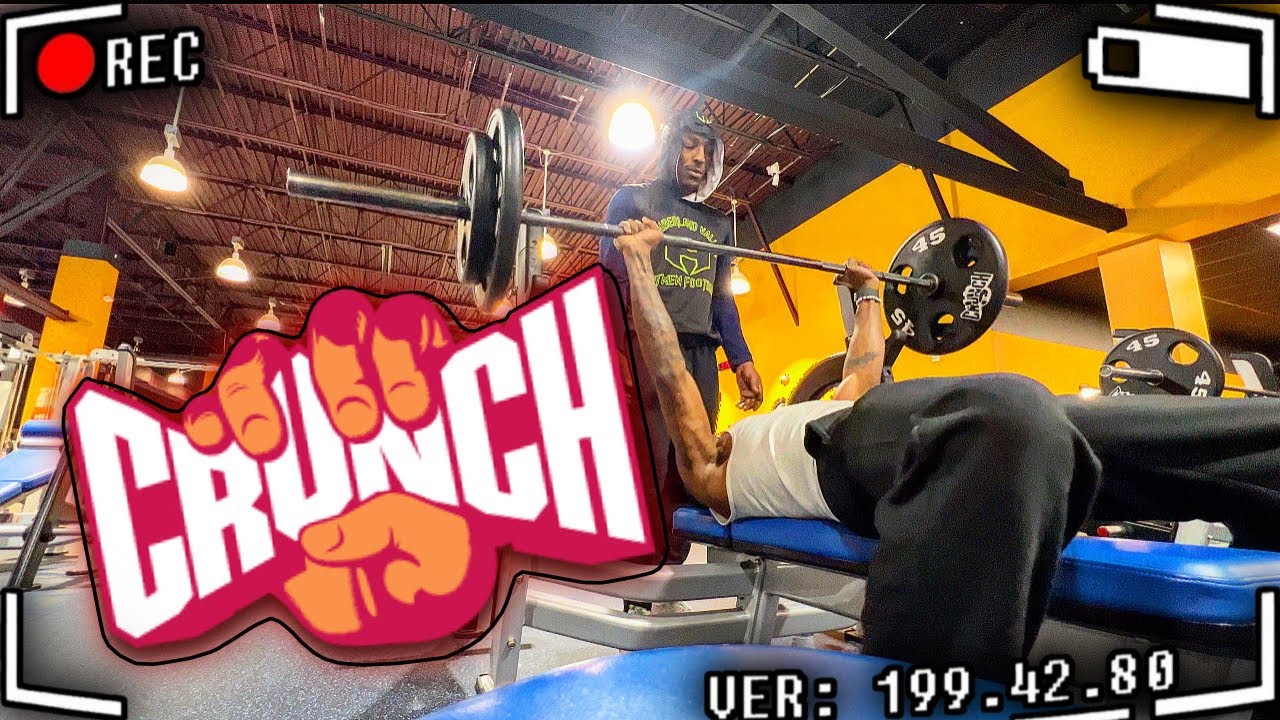 First time at “Crunch Gym” - YouTube