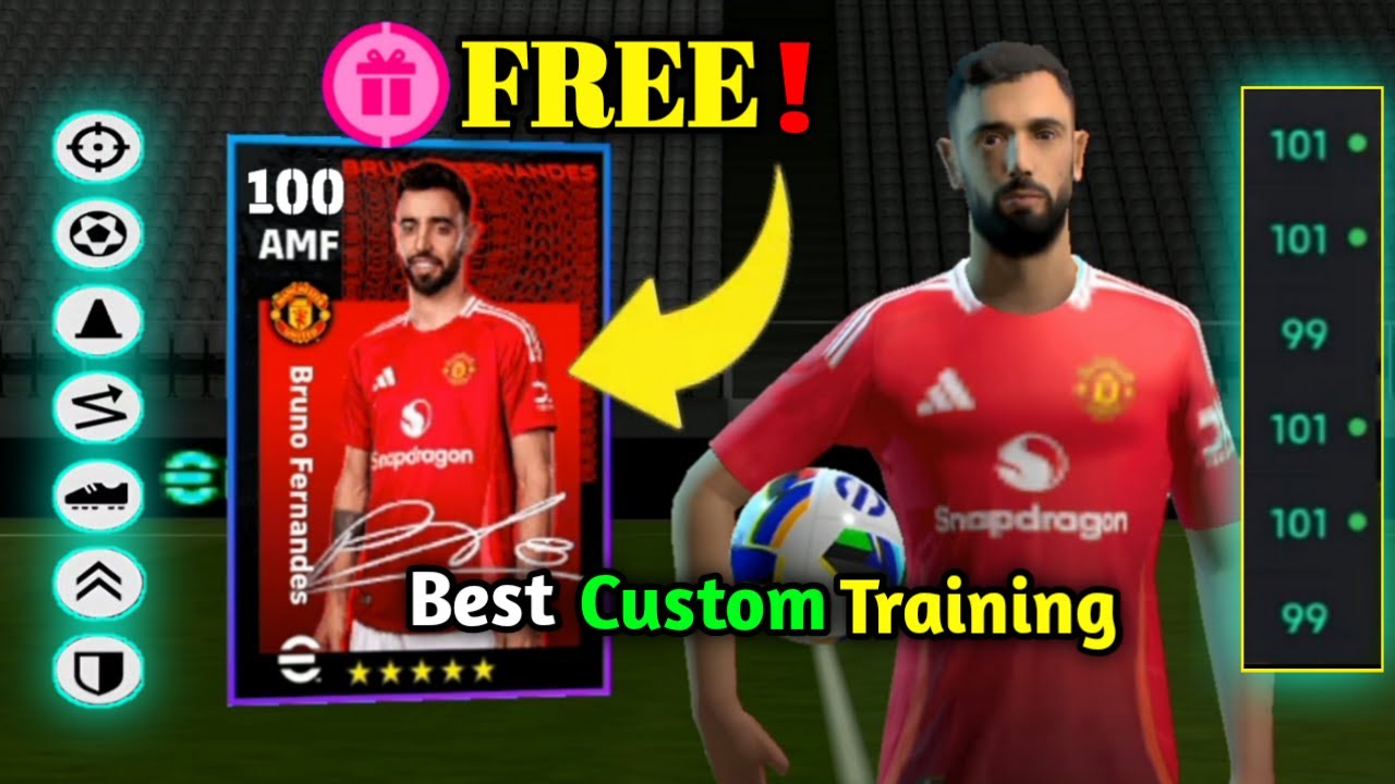 Free Bruno Fernandes Best Training Guide | How To Train Free Bruno ...