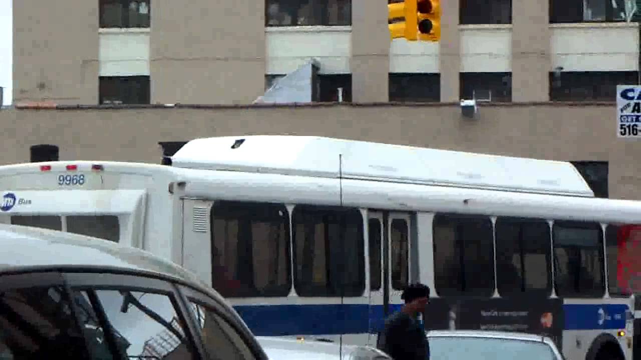 MTA Bus: Orion V CNG # 9968 (Flushing-bound Q66) & Old Gen Orion VII ...