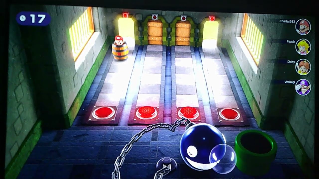 Mario Party Superstars - Mario in Sneak 'n' Snore [Full HD 1080p] - YouTube