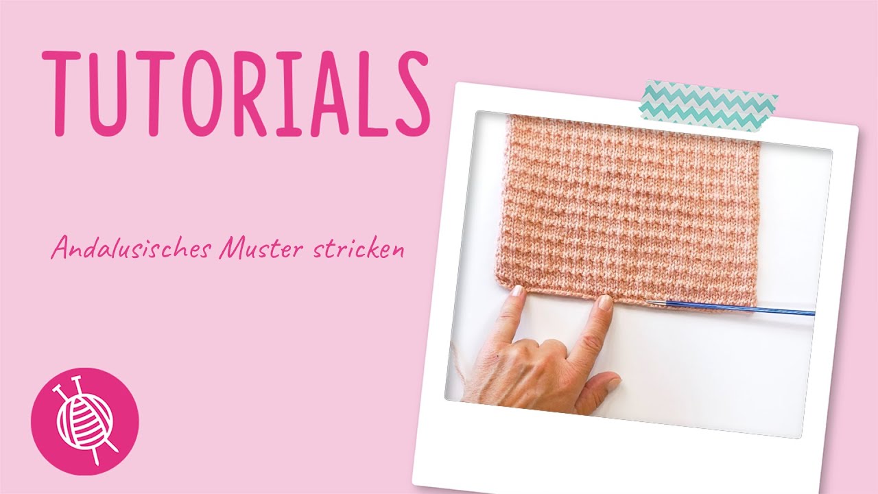 Andalusisches Muster stricken - YouTube