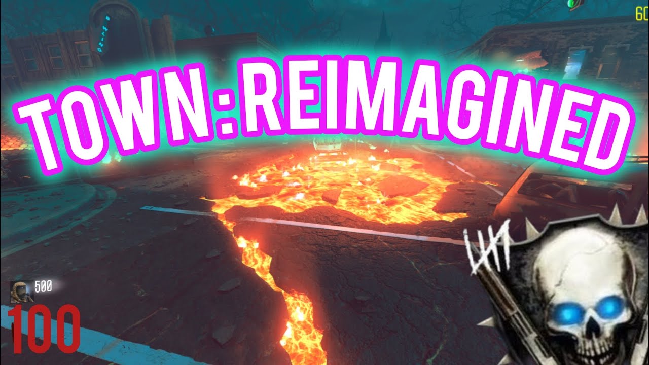 BO3 Custom Zombies : Town Reimagined - YouTube