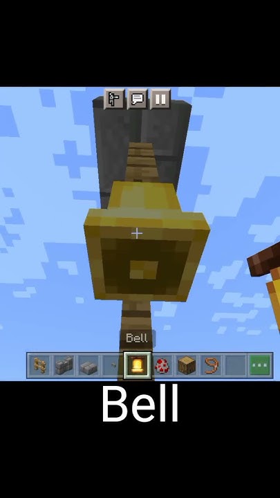How to make a realistic Bell in Minecraft #shorts #minecraft # ...
