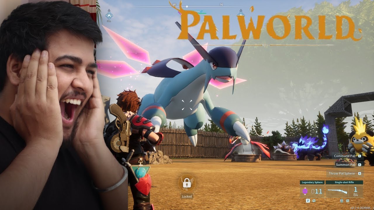 FINALLY I CAPTURE MAXX LEVEL GOD JETRAGON IN POKEMON WORLD 😱| PALWORLD ...