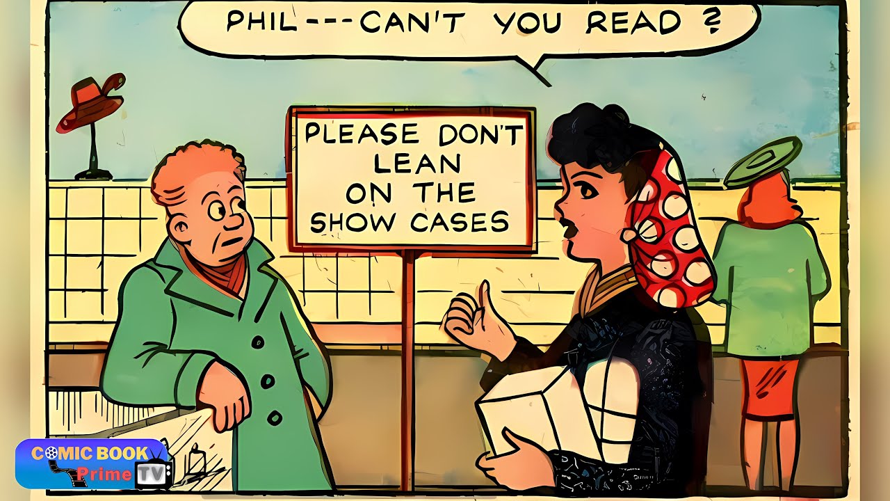 Obey the signs, Fritzi Ritz and Phil Fumble By Ernie Bushmiller # ...