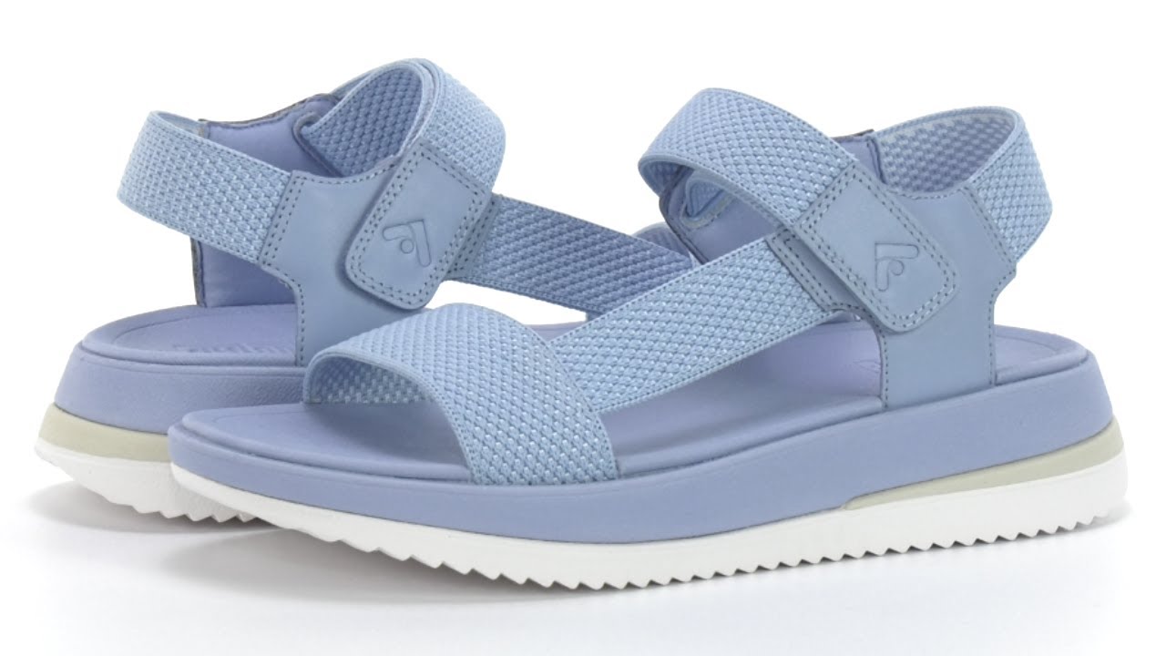 FitFlop Surff Two-Tone Webbing Leather Back-Strap Sandal SKU: 9969128 ...