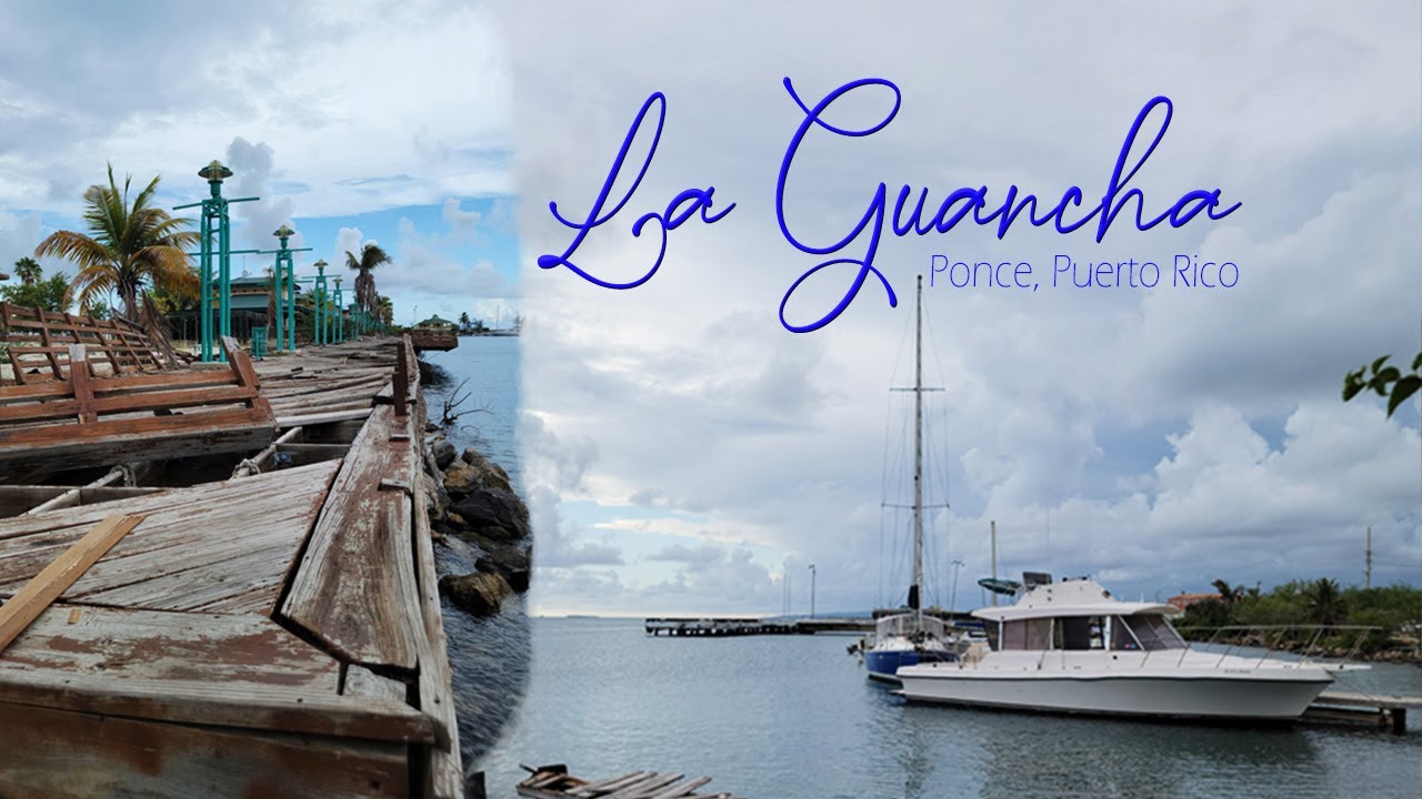 La Guancha en Ponce, Puerto Rico! Area de la rampa para botes, donde ...