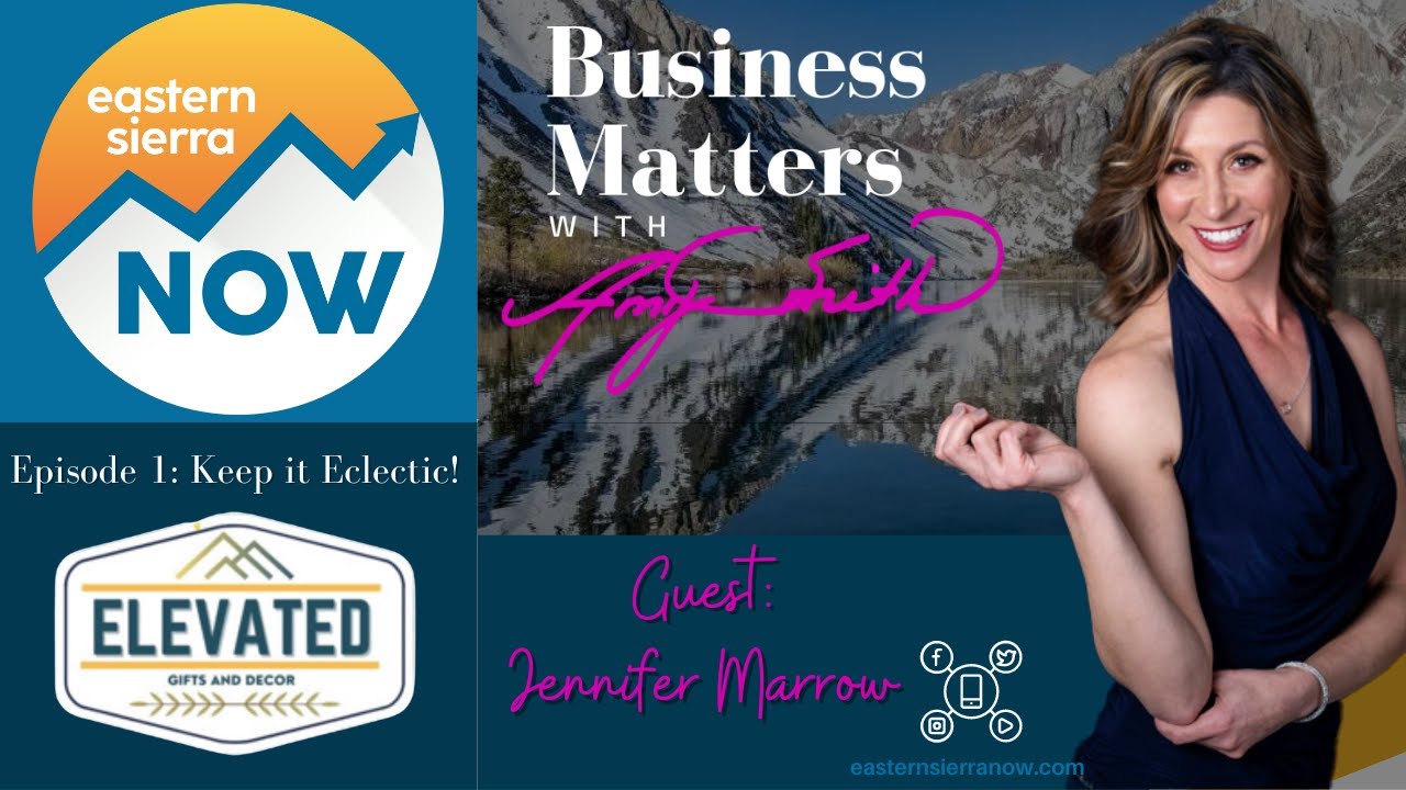 Business Matters with Amy Smith Ep.1 Jennifer Marrow of Bishop's ...