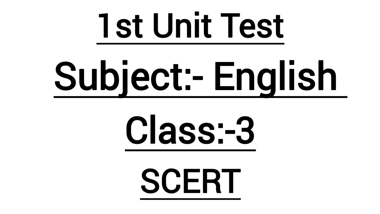 Class 3/English/1st unit test/Paper discuss/SCERT/Lesson 1 and 2 ...