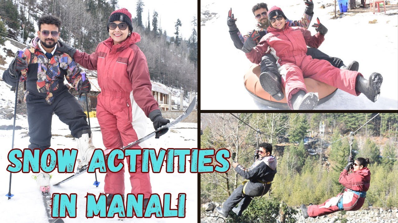Ep.3 - A day in Solang Valley, Manali | What are snow activities in ...