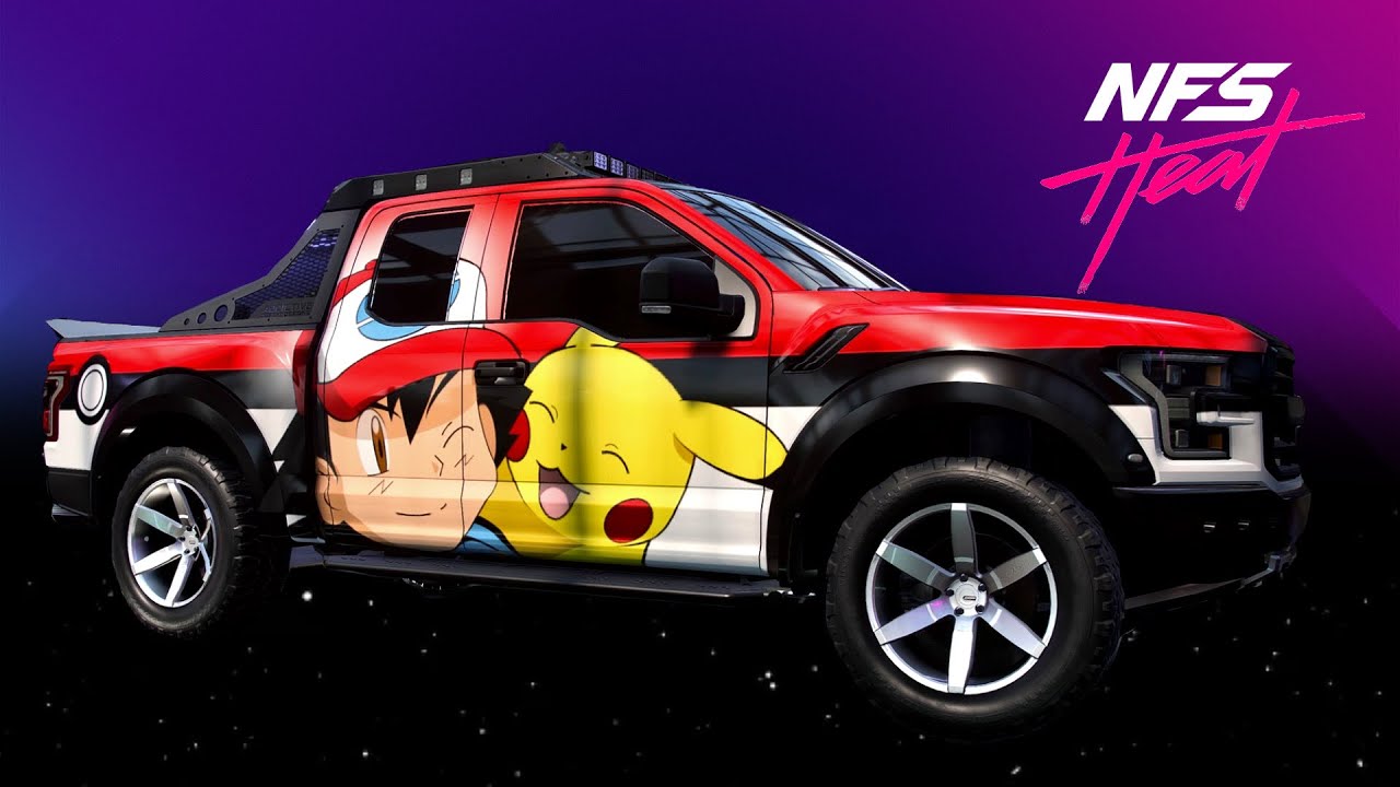 NFS Heat POKEMON Wrap [Ford Raptor] - YouTube