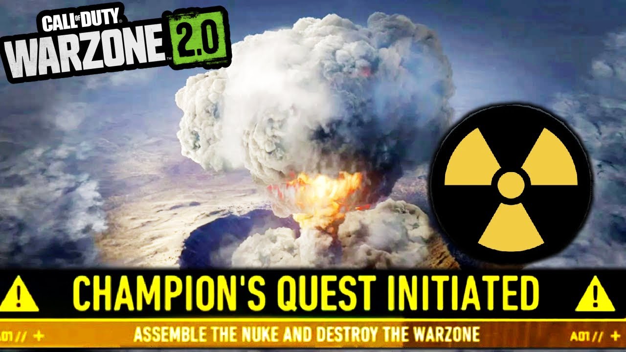 WE DROP NUKE IN WARZONE 2.0 - YouTube