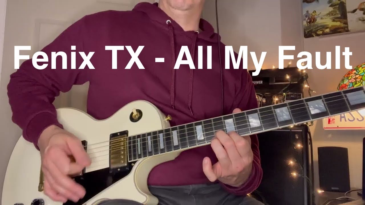 Fenix TX - All My Fault - Guitar Cover (Solo Only) - YouTube