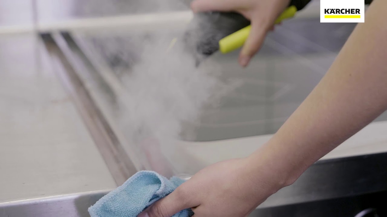 How to use the Karcher SG 4/4 Steam Cleaner in Commercial Kitchens ...