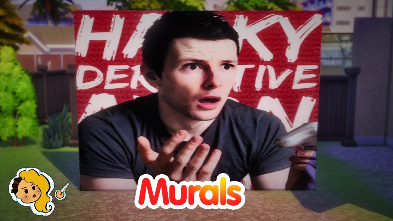 How to Make Murals in The Sims 4 FAST and EASY - YouTube