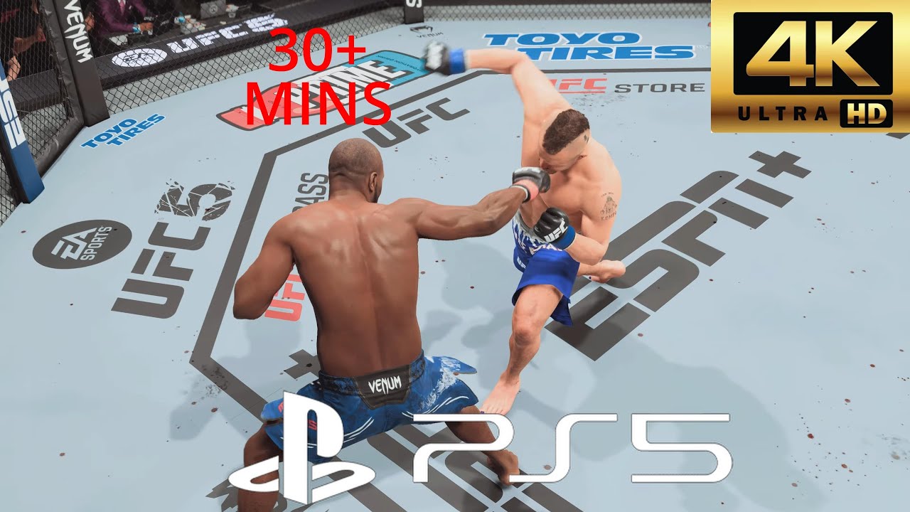 4K GAMEPLAY 30+ MINS OF UFC 5 ULTRA HD 60FPS - YouTube