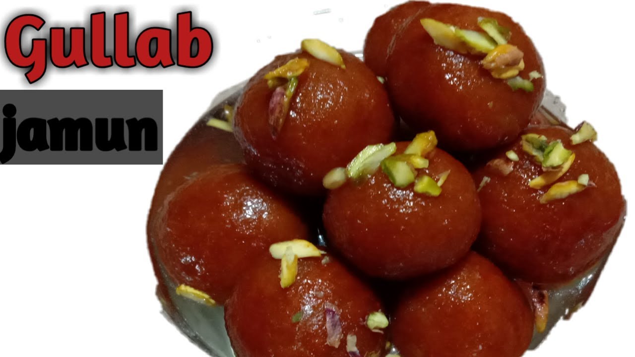 Gullab jamun recipe ll Easy homemade gullab jamun recipe -Hindi Urdu ...