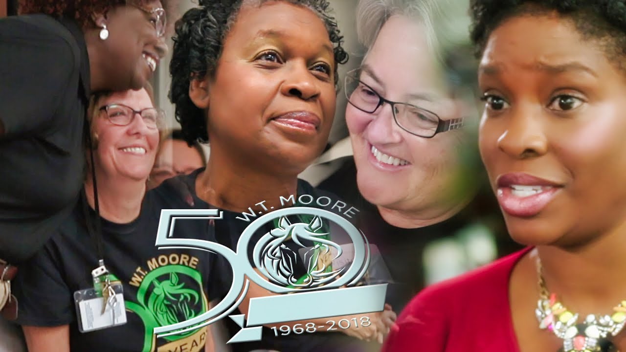 W.T. Moore Elementary - 50th Anniversary - YouTube