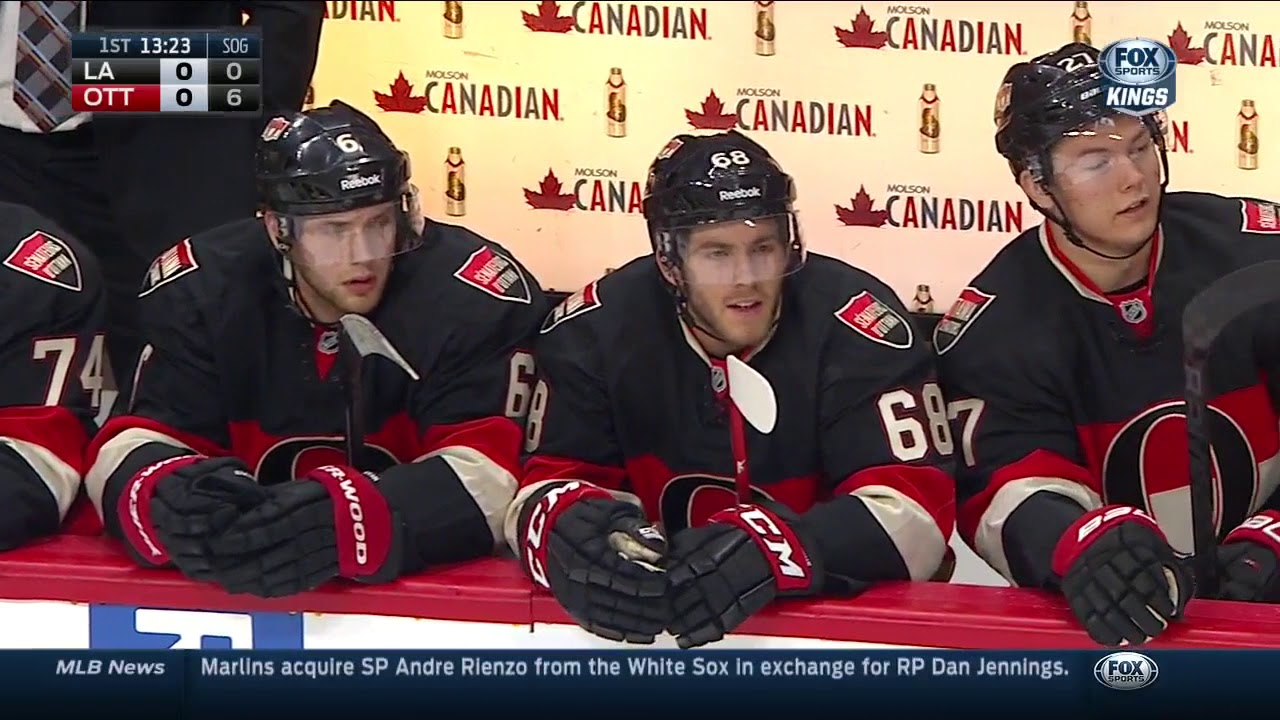 Los Angeles Kings vs Ottawa Senators 12-11-14 - YouTube