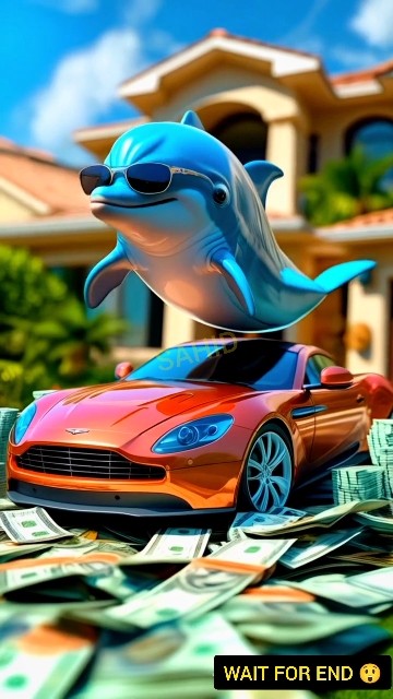 "How the Dolphin Became Rich"💰🐬 #shorts #youtubeshorts #sukhasankastar ...