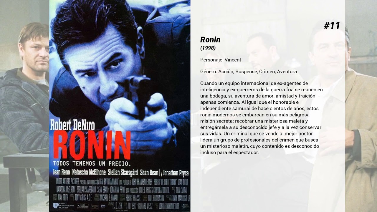 Las mejores películas de Jean Reno - YouTube