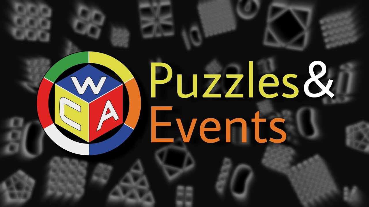 Do You Know All These WCA CUBES/PUZZLES and EVENTS - YouTube