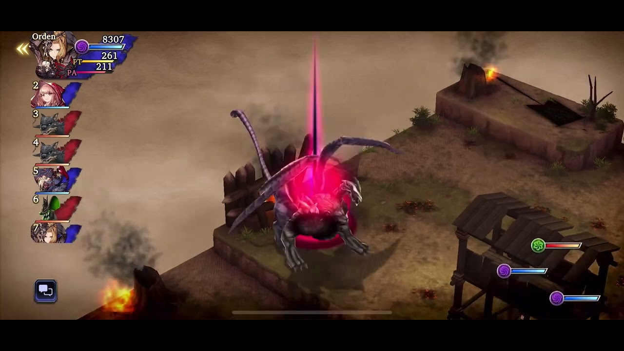 FFBE WOTV Nightmare Difficulty Beast Hunt Quest (Dark Team) - YouTube