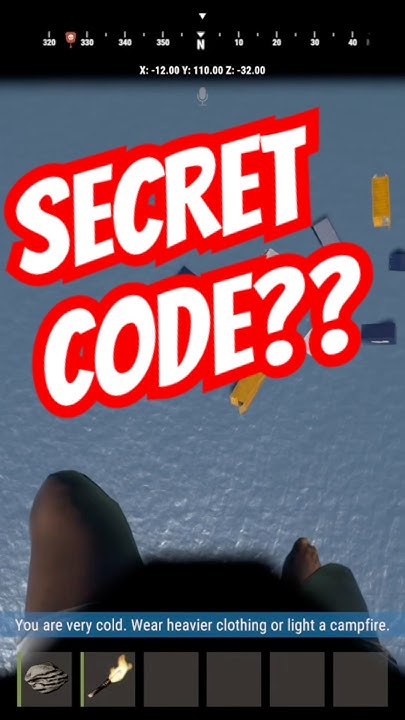 Rust Console Donut map - SECRET CODE? #rust #shortvideo #shorts #gaming #gamer #rustconsole ...