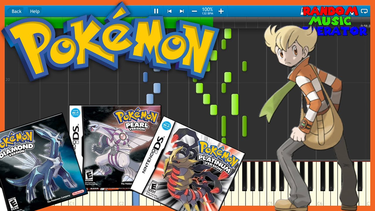 Sinnoh Route 201 Music - Pokemon DPP - Piano Tutorial [Synthesia♫] 201 ...