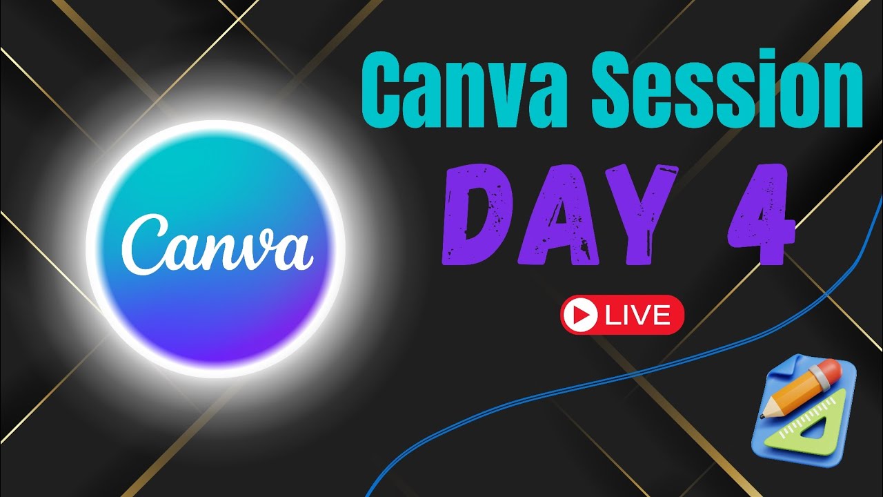 Canva Classes 💕 || Canva Live Session || Canva Day 4 || Final Wedding ...
