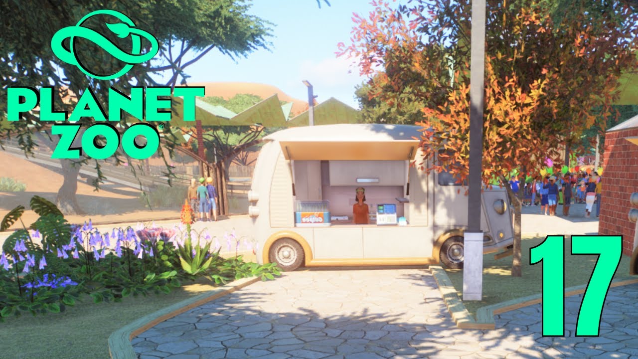 PLANET ZOO FRANCHISE MODE | 17 | STREET FOOD GALORE! | Let's Play | PC ...