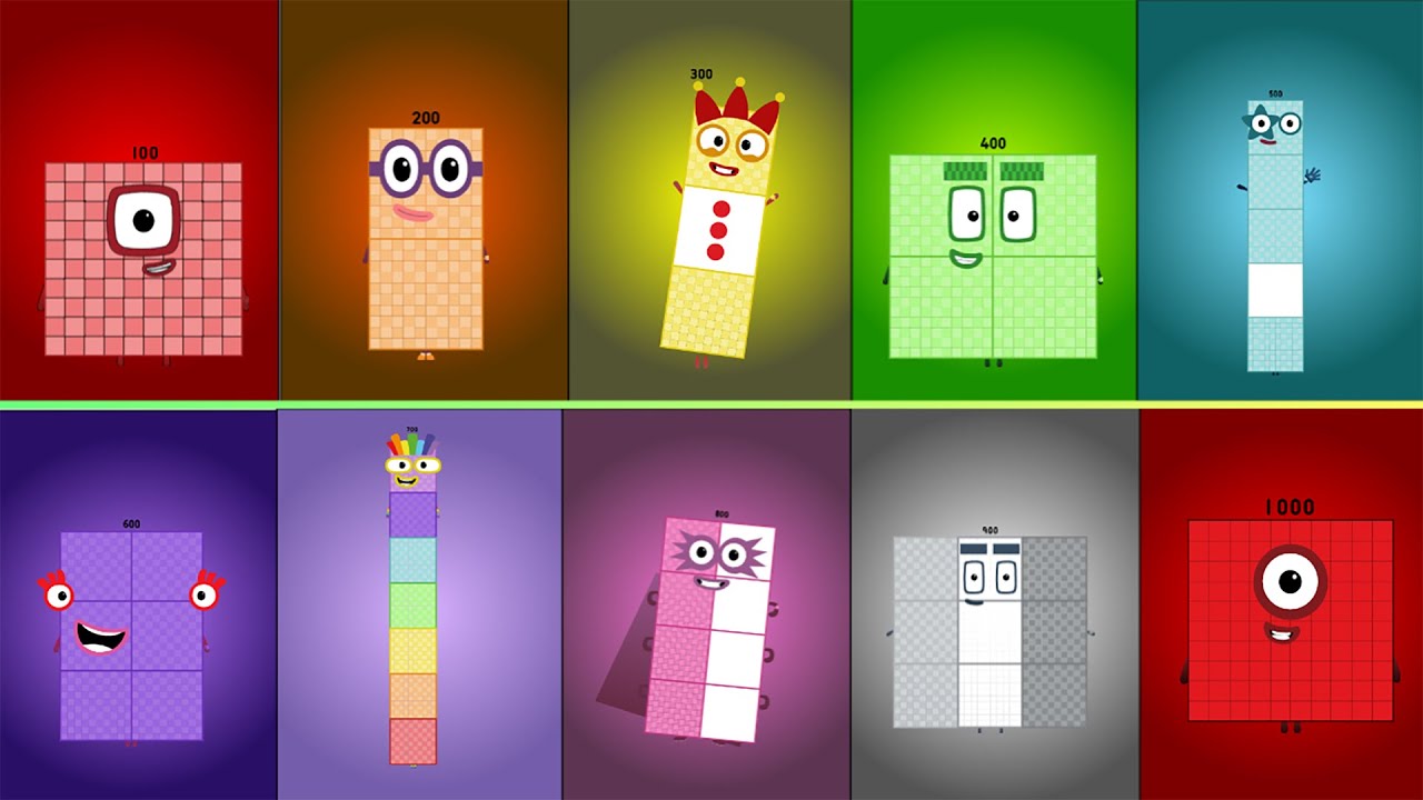 Numberblocks Band Reimagine! Creative Journey from (100 - 1K) FIXED ...