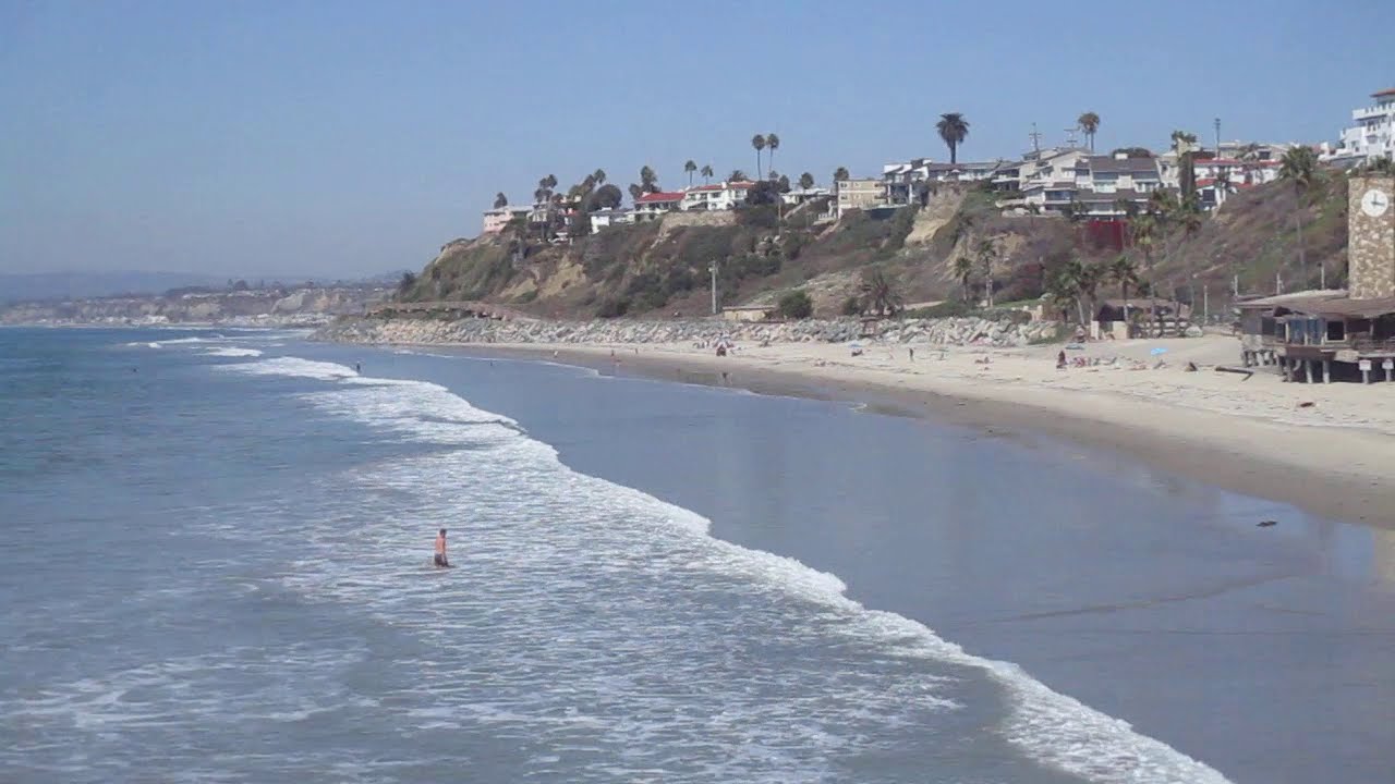 San Clemente State Beach, California - From The Pier - YouTube