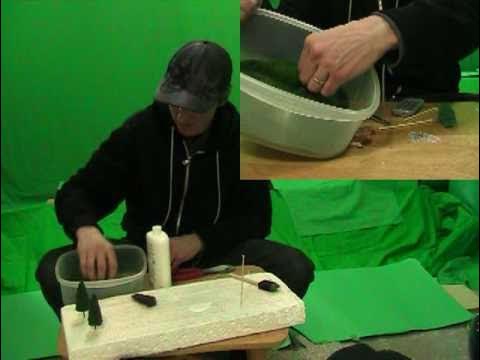 HOW TO MAKE REALISTIC MODEL TREES. Fast, easy and very cheap. A ...