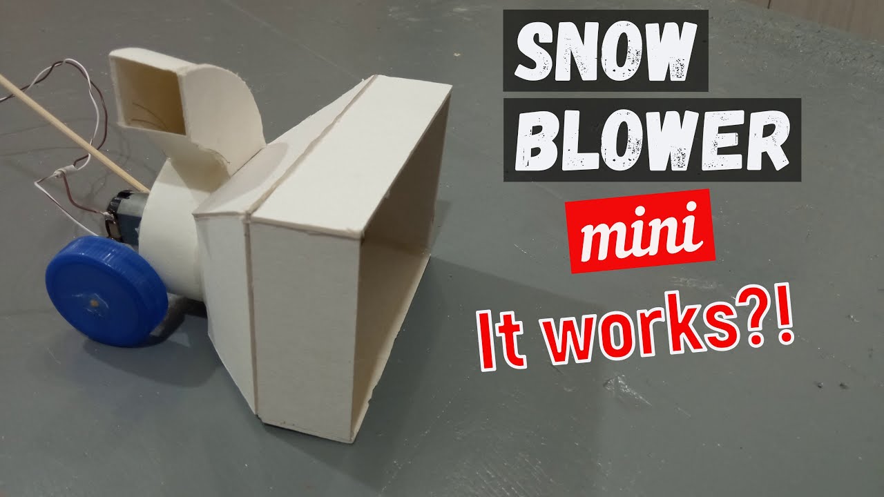 Snow blower - YouTube