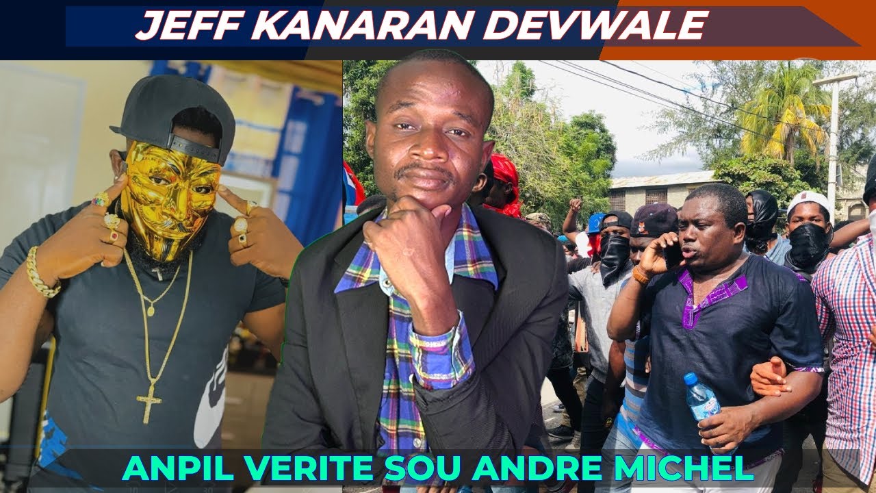 Jeff Gwo Lwa Vini Ak Prev kote Andre ichel Konn Pot Zam Ba Yo Nan Geto ...